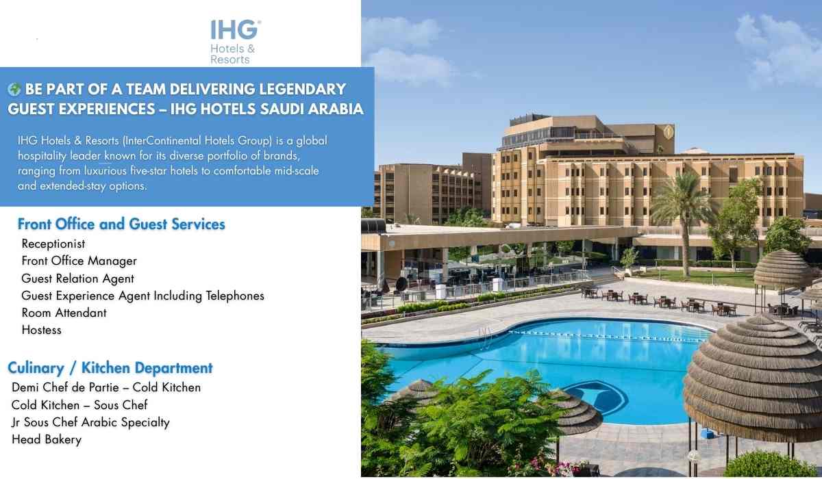 Be Part of a Team Delivering Legendary Guest Experiences – IHG Hotels ...